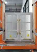 China French style decoration with broken bridge aluminum profile windows for sale
