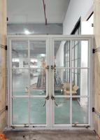 China Self built house decoration French style broken bridge aluminum window for sale