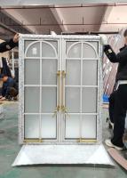 China Custom-made factory French-style vintage villa decoration with broken bridge aluminum windows for sale