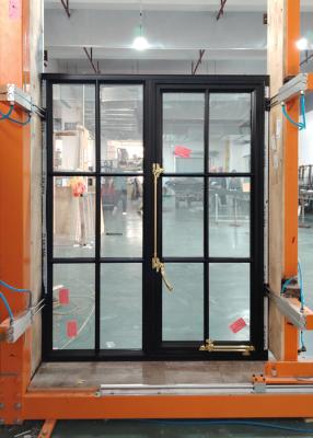 China Vintage French-Style Thermal Break Aluminum Windows for sale