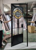 China French-Style Retro Aluminum Swing Partition Doors for sale