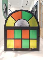 China French-Style Retro Aluminum Arched Awning Windows for sale