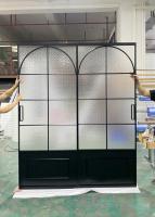 China French-style Aluminum Sliding Door with 6063-T5 Alloy Frame and 5mm-8mm Tempered Glass for Indoor Partitions for sale