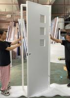 China French retro aluminum hinged bathroom partition door for sale