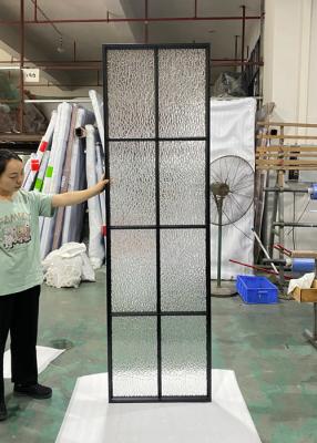 China French vintage aluminum glass dividing window for sale