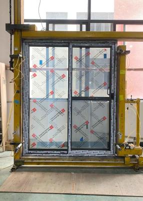 China Australian Standard Sliding Glass Door with Double-layer Tempered Glass and Built-In Insect Screen for sale
