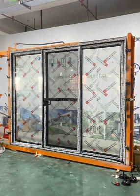 China AS2047 Certified AS150 Series Aluminum Sliding Door with 6063-T5 Alloy Frame and Double-Layer Tempered Glass for sale