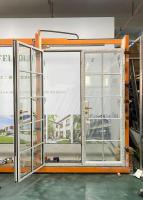 China French Elegance Meets Modern Performance: Thermal Break Aluminum Double Doors for sale