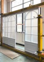 China French Frosted Glass Sliding Door with 8mm or 5mm Tempered Glass and 6063-T5 Aluminum Alloy Frame for Flexible Interior Partition for sale