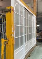 China French Frosted Glass Sliding Door with 8mm or 5mm Tempered Glass and 6063-T5 Aluminum Alloy Frame for Flexible Interior Partition for sale