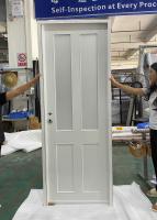 China Customizable French Vintage Door with 6063-T5 Aluminum Alloy Frame and 8mm or 5mm Tempered Glass Options for sale