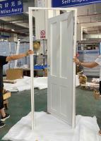 China Customizable French Vintage Door with 6063-T5 Aluminum Alloy Frame and 8mm or 5mm Tempered Glass Options for sale