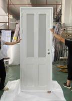 China Customizable French Vintage Door with 6063-T5 Aluminum Alloy Frame and 8mm or 5mm Tempered Glass Options for sale