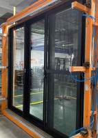 China AS150 Series Aluminum Sliding Door with Smooth Drainage Anti-Water Accumulation and 6063-T5 Aluminum Alloy Frame for sale
