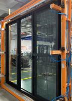 China AS150 Series Aluminum Sliding Door with Smooth Drainage Anti-Water Accumulation and 6063-T5 Aluminum Alloy Frame for sale