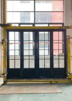 China French Vintage Folding Doors with 6063-T5 Aluminum Alloy Frame and 8mm or 5mm Tempered Glass Options for Swing, Sliding, or Folding for sale