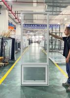China Australian Standard 68 Series Crank Window with 6063-T5 Aluminum Alloy Frame and 5mm Tempered Glass for sale