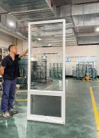 China Australian Standard 68 Series Crank Window with 6063-T5 Aluminum Alloy Frame and 5mm Tempered Glass for sale