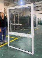 China Australian Standard 68 Series Hand-Crank Window with Fixed Lower Panel Design Compliant with Australian Building Codes and 6063-T5 Aluminum Alloy for sale