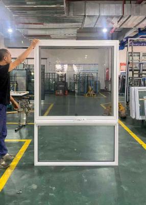China Australian Standard 68 Series Hand-Crank Window with Fixed Lower Panel Design Compliant with Australian Building Codes and 6063-T5 Aluminum Alloy for sale