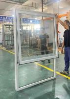 China Australian Standard 68 Series Hand-Crank Window with Fixed Lower Panel Design Compliant with Australian Building Codes and 6063-T5 Aluminum Alloy for sale