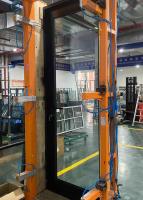China Australian Standard 100 Series Aluminum Swing Door with 6063-T5 Aluminum Alloy, Double-Layer Tempered Glass, and 1.8mm Wall Thickness for sale