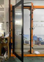China Australian Standard 100 Series Aluminum Swing Door with Double-layer Tempered Glass and Minimalist Slim-Frame for sale