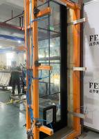 China AS100 Series Aluminum Swing Door with French Grid Design, 6063-T5 Aluminum Alloy & Double-layer Tempered Glass for sale