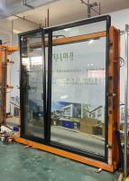 China Australian Standard Aluminum Swing Door with Modern Minimalist Design and Double-layer Tempered Glass for sale