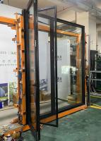 China Australian Standard Aluminum Swing Door with Modern Minimalist Design and Double-layer Tempered Glass for sale