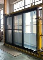 China Australian Standard 150 Series Heavy-Duty Aluminum Sliding Door with 6063-T5 Alloy and Double-Glazed Tempered Glass for sale