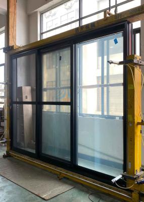 China Australian Standard 150 Series Heavy-Duty Aluminum Sliding Door with 6063-T5 Alloy and Double-Glazed Tempered Glass for sale