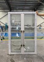 China Cream White French Retro Aluminum Window, Unlock Lazy French Home Romance for sale