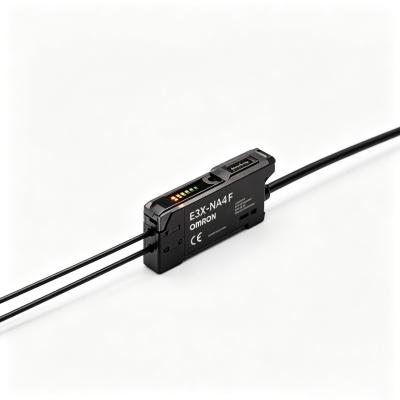 China E3X-NA41F Original Fiber Optic Amplifier DC5V 2M Cable NPN Output Photoelectric Sensor for sale
