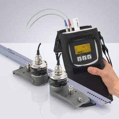 China 93TA1-CCBEAA+P1 Portable Clamp-on Ultrasonic Flow Meter DN15-DN4000 0-15m/s Wide Range -40~+170℃ High Precision for sale