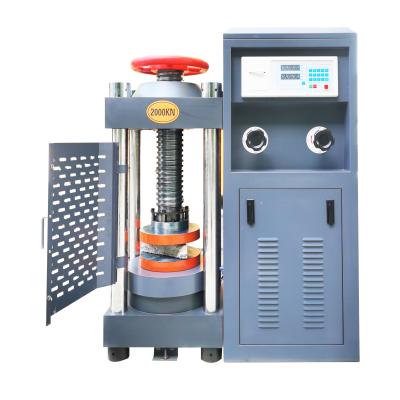 China Full Automatic Concrete Compression Test Machine 2000kN 3000kN for Brick Stone Cement for sale