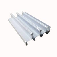 China 1.45mm Thickness Powder Coated Aluminium Profiles For Dominican P92 P65 Sliding Windows for sale