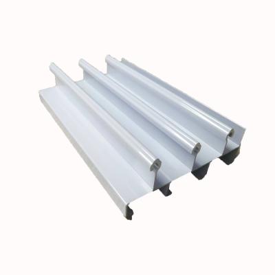 China 1.45mm Thickness Powder Coated Aluminium Profiles For Dominican P92 P65 Sliding Windows for sale