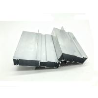 China Silver Anodized 6063 aluminum door frame extrusions For Construction Building for sale