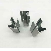China 6063 T5 Aluminium Wardrobe Door Frame Anodized Surfaces Cabinet Handle for sale
