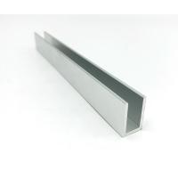 China 10mm Thickness U Channel Aluminium Extrusion For Industry Architecture for sale