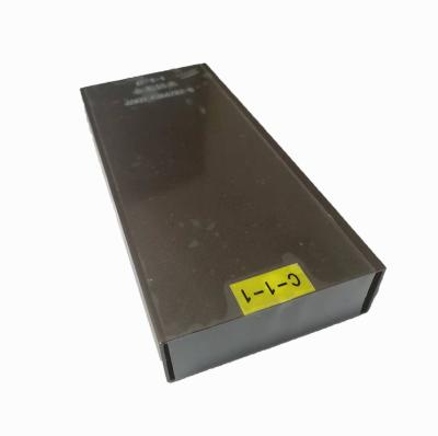 China T5 Shiny Brown Powder Coated Aluminium Extrusions Corrosion Resistant for sale