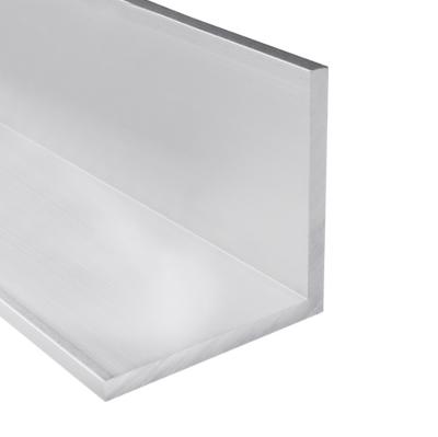 China 10.0mm Thick Triangular Aluminium Extrusion Unequal Angle L Shaped Aluminium Strip for sale