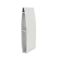 China 0.8mm House Aluminum Door Profiles Outdoor Airfoil Extruded Sunshade Louver for sale