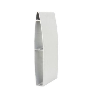 China 0.8mm House Aluminum Door Profiles Outdoor Airfoil Extruded Sunshade Louver for sale