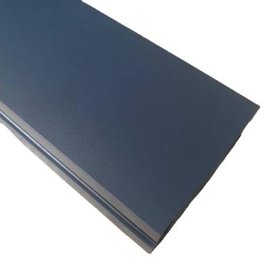 China Powder Coated Aluminium Extruded Profiles 6.0m Length Sand Blasted Grey For Window for sale
