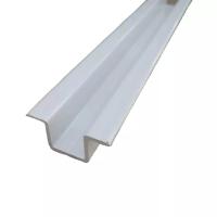 China White Color Aluminium Extruded Profiles For Kitchen Cabinet Door U Corner for sale