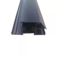 China Anodized 6063 Black Aluminium Window System Set For Casement Supporting Match for sale