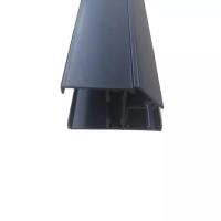 China T5 14mm Aluminum Window Profiles Electrostatic Powder Spraying for sale