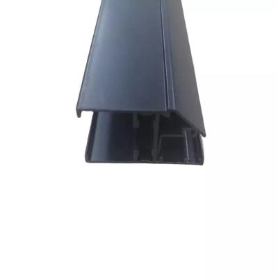 China T5 14mm Aluminum Window Profiles Electrostatic Powder Spraying for sale